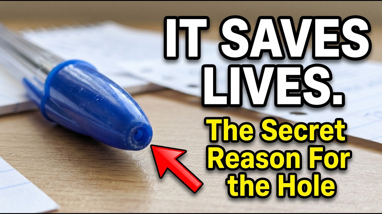 The Dark Truth Why Pen Caps Have Holes