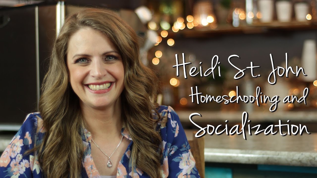 Heidi St. John - The Homeschool Socialization Myth