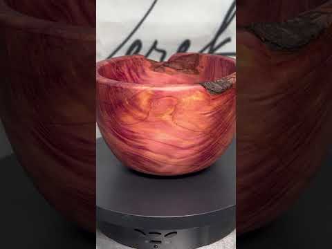 Aromatic Cedar Burl Bowl - From Firewood to Art!