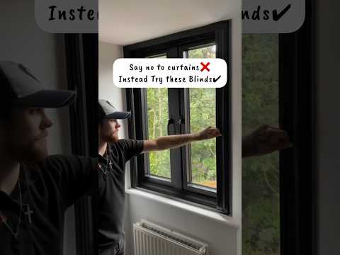 Say NO to Curtains ๐ซ๐ช Try These Stylish Blinds Instead! | Window Design Ideas #shorts