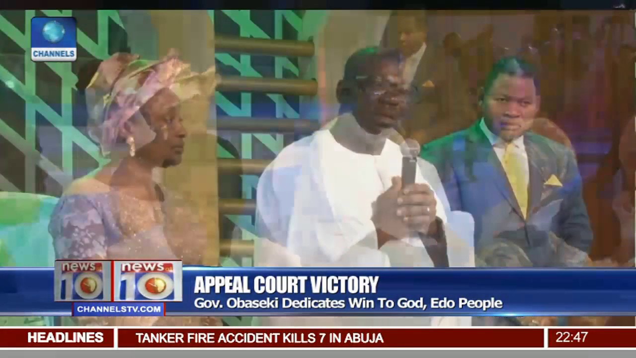Appeal Court Victory: Gov Obaseki Dedicates Win To God, Edo People