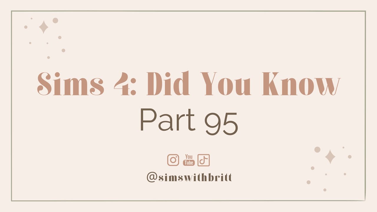 Sims 4: Did You Know? Part 95 | See Items Used On Gallery | Gallery Info | #shorts #tutorial #sims4