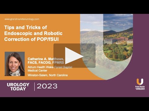 Tips and Tricks of Endoscopic and Robotic Correction of POP/fSUI