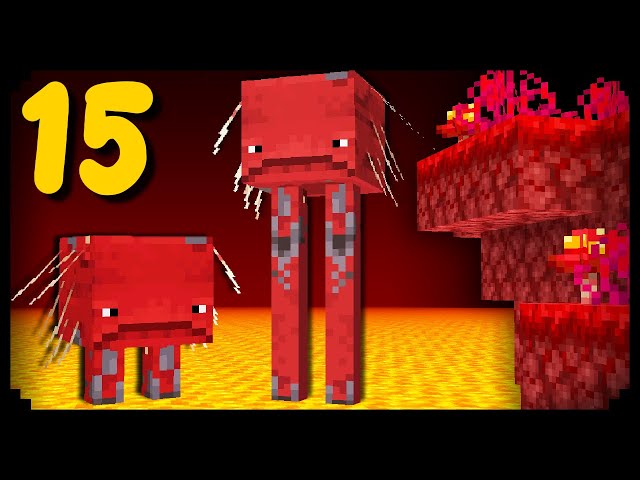 How to breed and ride striders in Minecraft