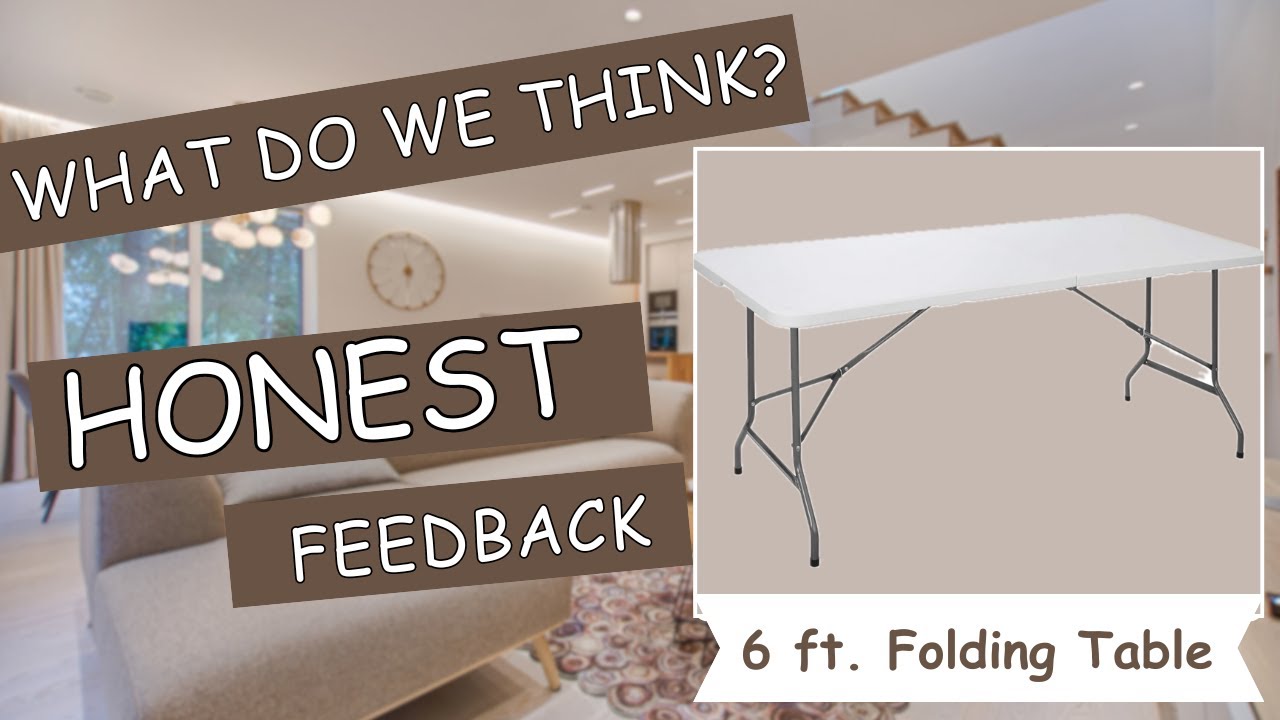 6 ft. Folding Table Product Review