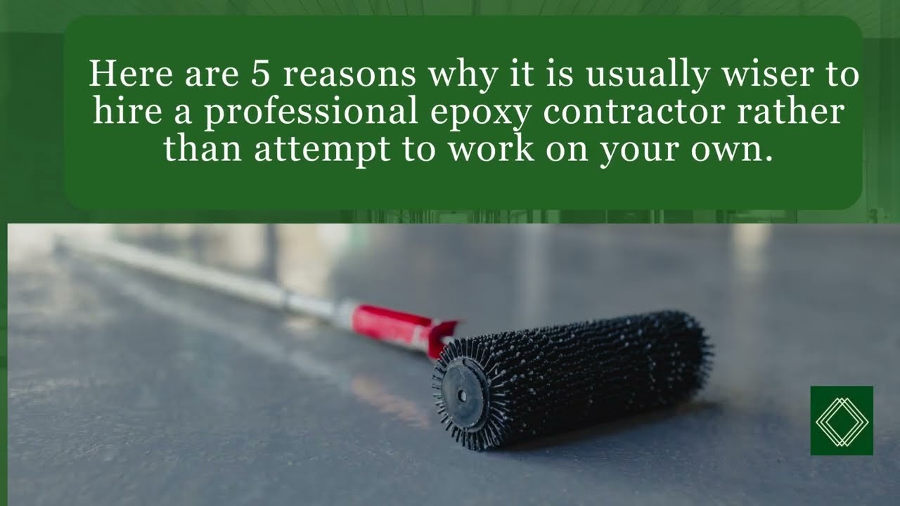 Why Hire Professional Epoxy Flooring Contractors? | Milwaukee Epoxy Flooring