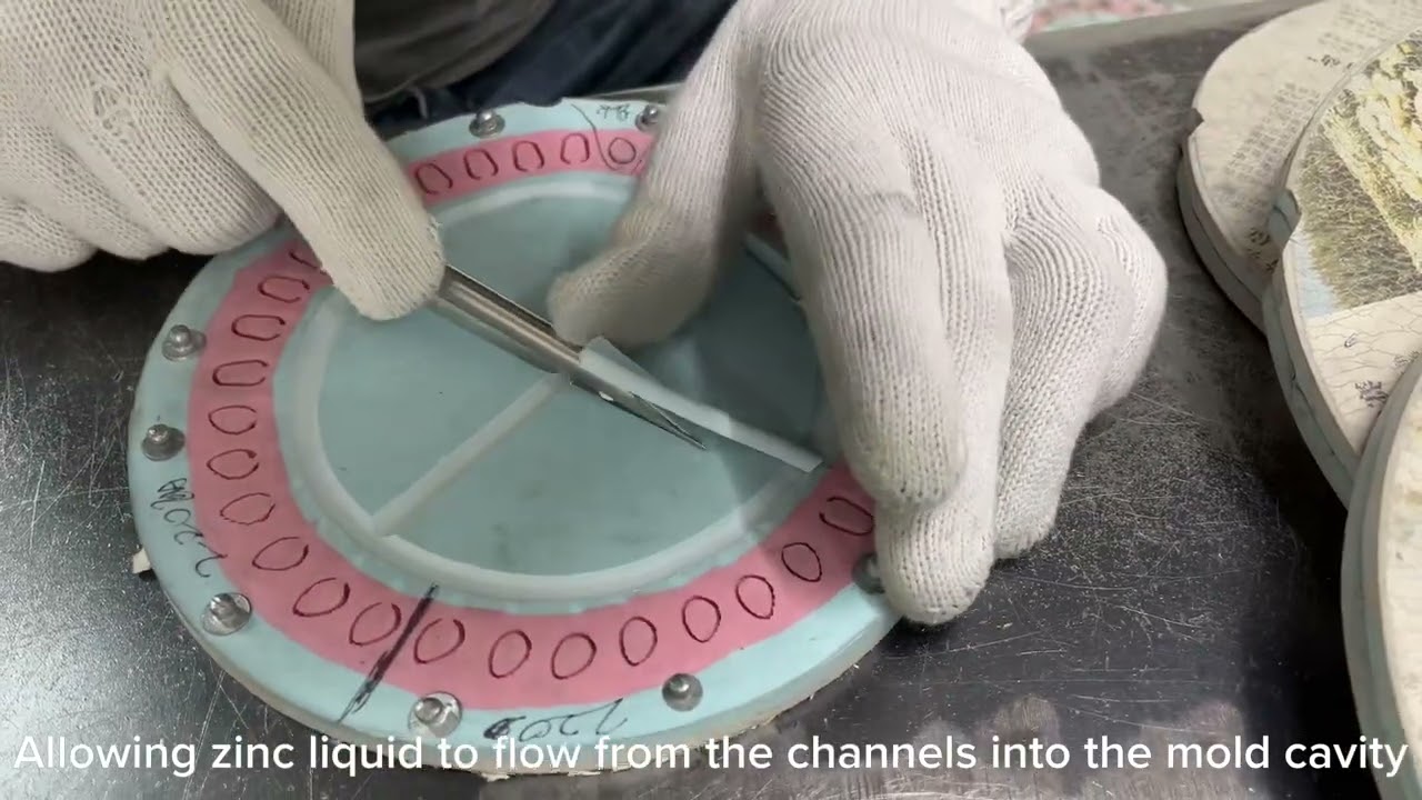 Jewelry zinc alloy casting process | Jewelry making process | Jewelry spin casting process