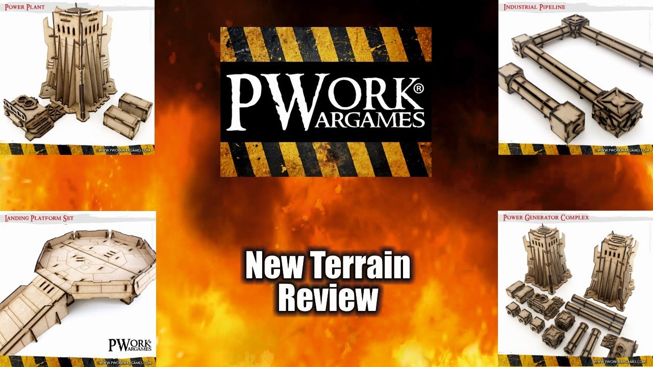 PWork Wargames - New Terrain Incoming