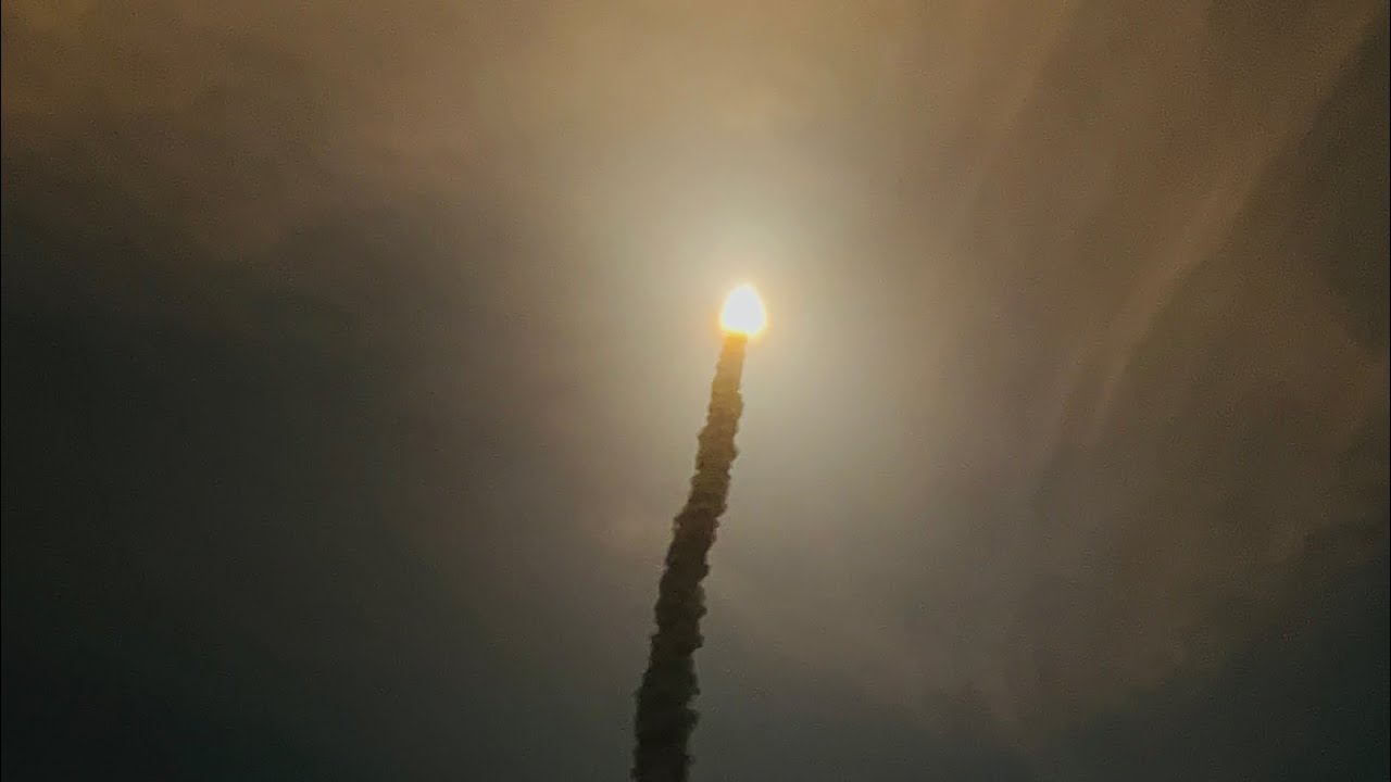 Artemis 1 Launch From 3 MILES AWAY!!! | Tracking Video