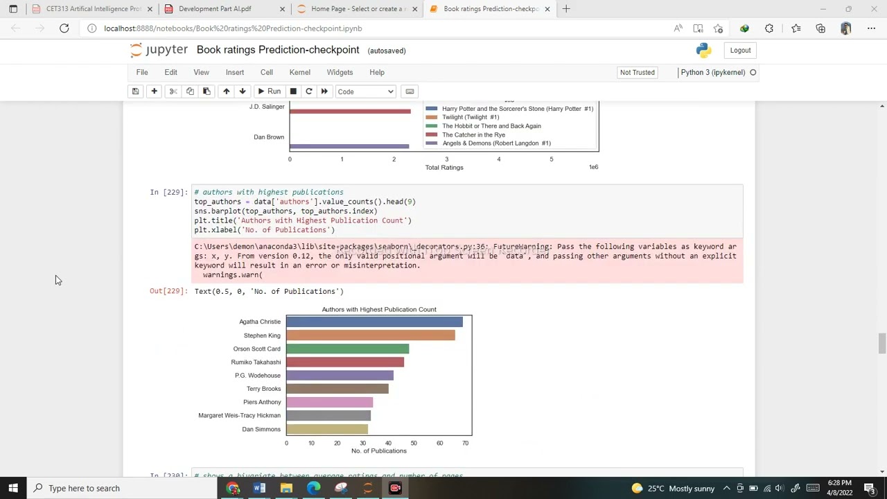 Books Rating Prediction using Machine Learning Algorithm