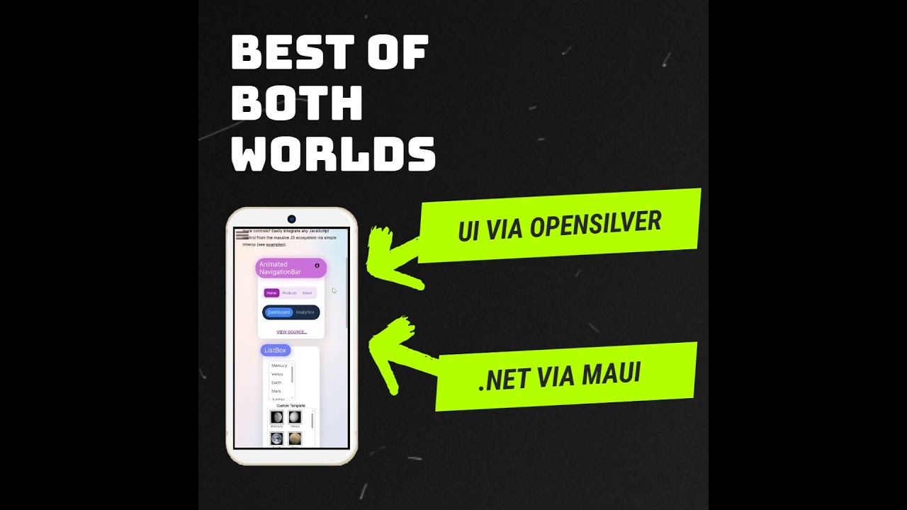 Introducing .NET MAUI-OpenSilver Hybrid! 🚀