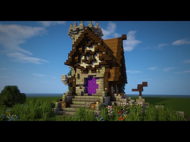 House W/ Random Building Techniques Minecraft Map