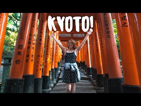 Most BEAUTIFUL SHRINE IN KYOTO! + Exploring Bamboo Forest 😍