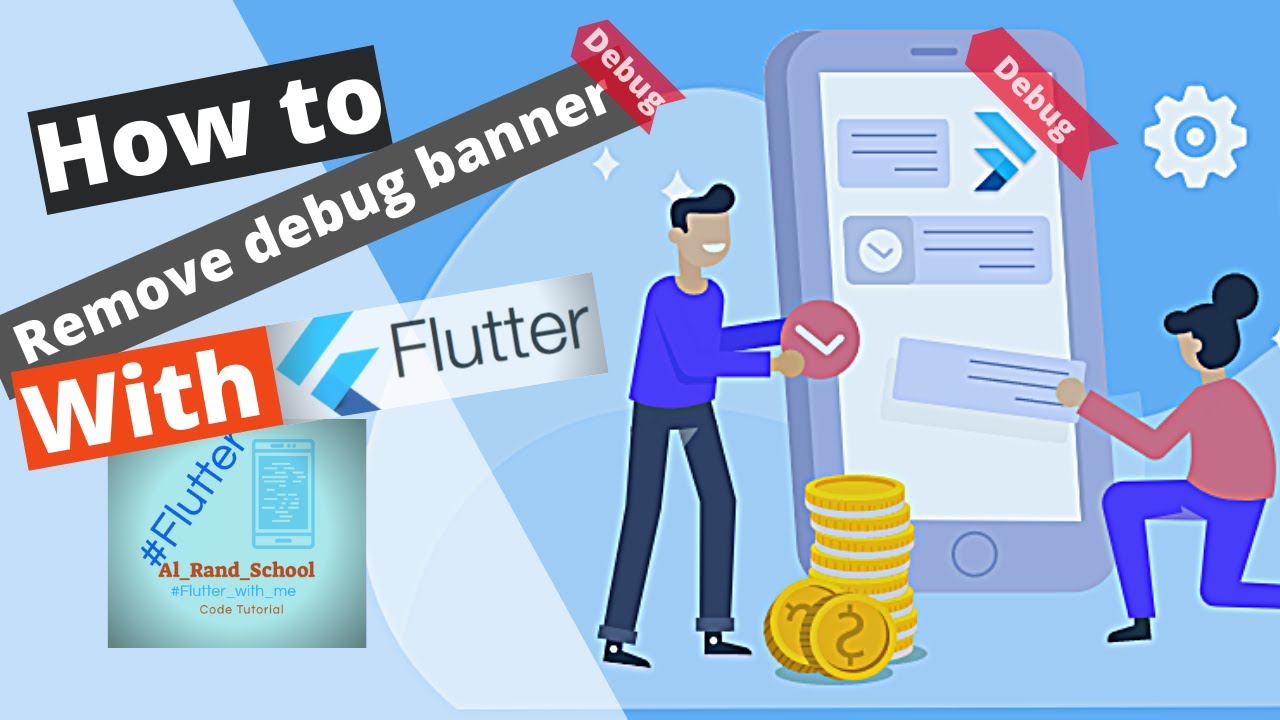 How to Remove debug banner in Flutter App (remove debug mode -ribbon ) speed simple code
