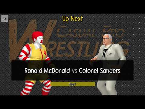Steam Community :: Video :: Casual Pro Wrestling - Ronald McDonald VS ...