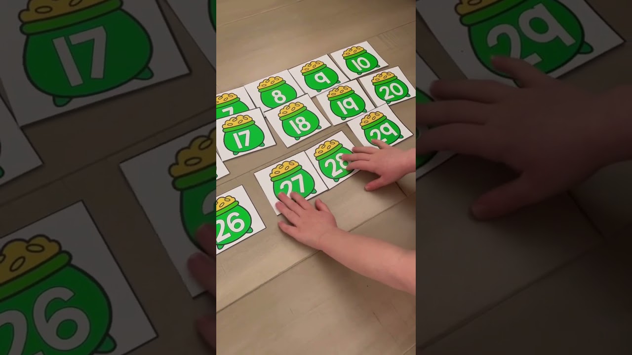 Build a 120 number chart with a St. Patrick’s Day theme! These pot of gold cards make counting fun!