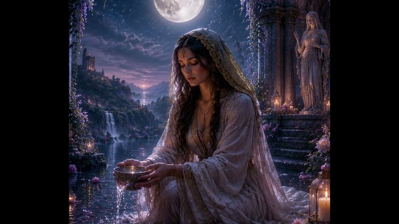 Avalon Priestess Drift ✨ Mystical Feminine Meditation Music for Sleep & Healing
