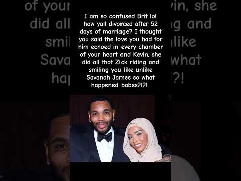 Kevin Gates Left SHOCKED After Brit Divorces Him in Just 52 DAYS?! #kevingates #wife #shorts #viral