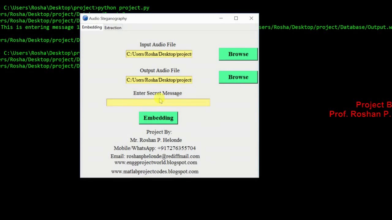 Python Code for Audio Steganography || Hiding Secret Text In Audio Using Python Code