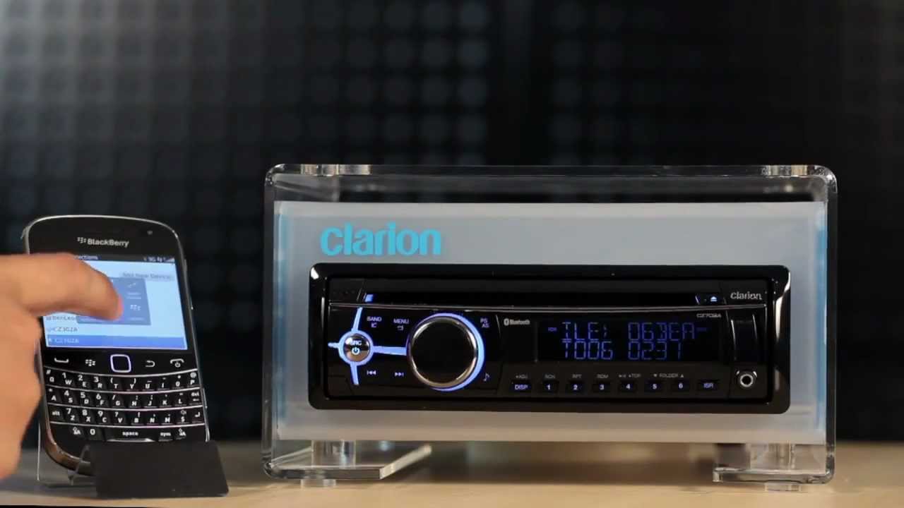 Clarion Bluetooth Connectivity - InCar_Tech