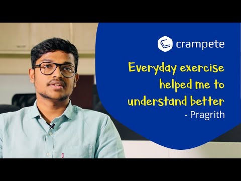 Pragrith - Aspiring Data Scientist | Data Science Course | Crampete Success Stories