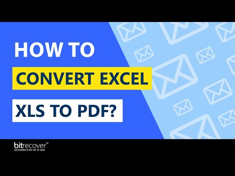 How to Convert Excel to PDF without Cutting Off by Using XLSX / XLS to PDF Converter?