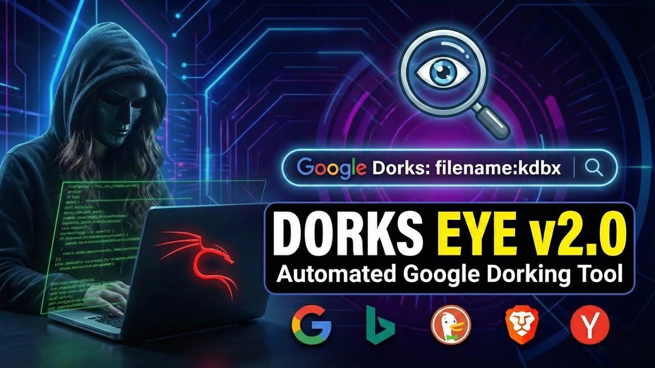 Dorks Eye v2.0: The Ultimate Google Dorking Tool for Kali Linux! 🕵️‍♂️💻