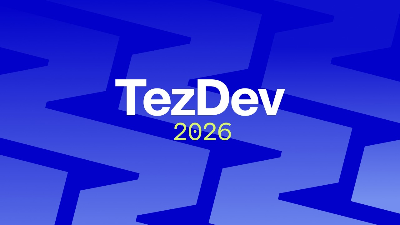 TezDev 2026 Live - the Tezos community conference