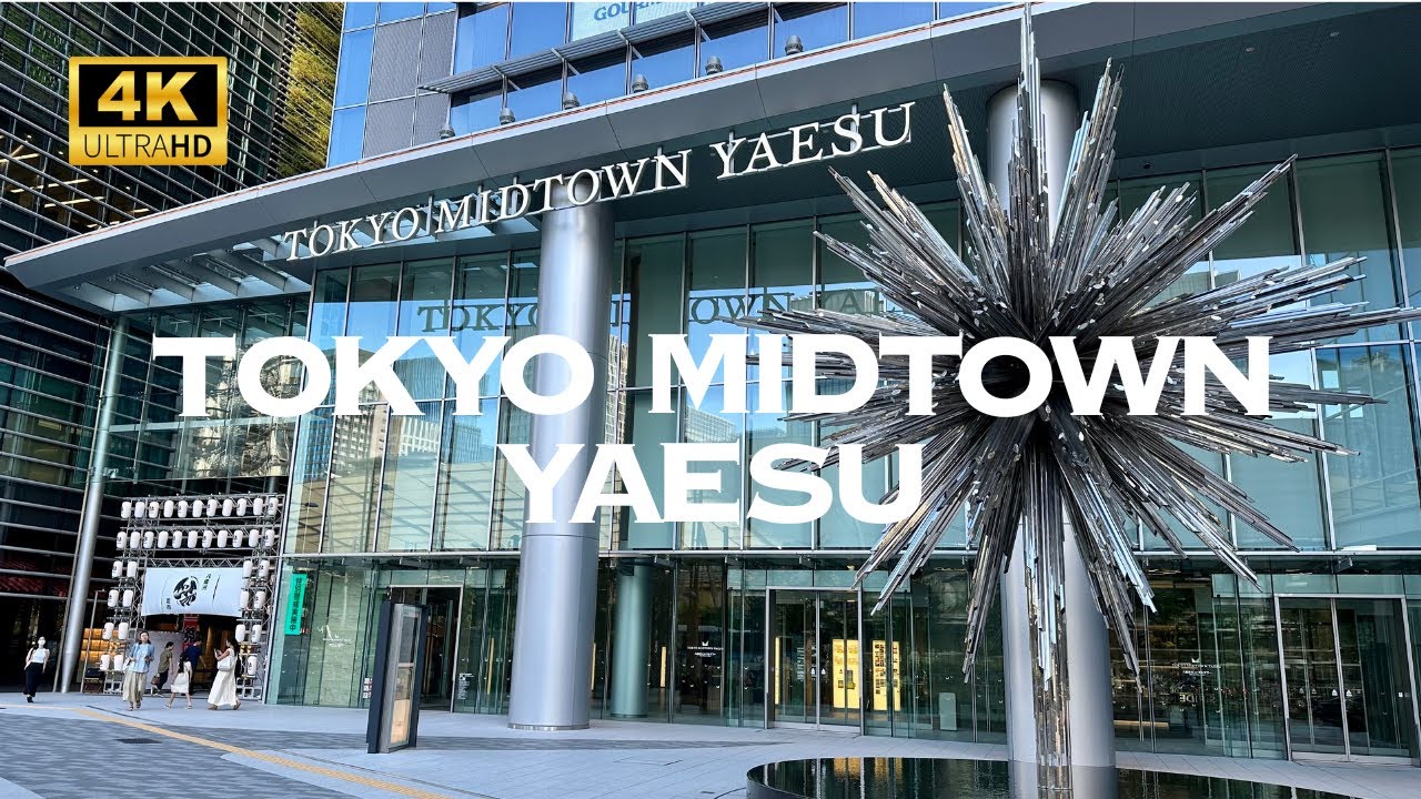 [4K] Tokyo Midtown YAESU🇯🇵🐧 Nonstop Walking Tour / 東京ミッドタウン八重洲 散歩