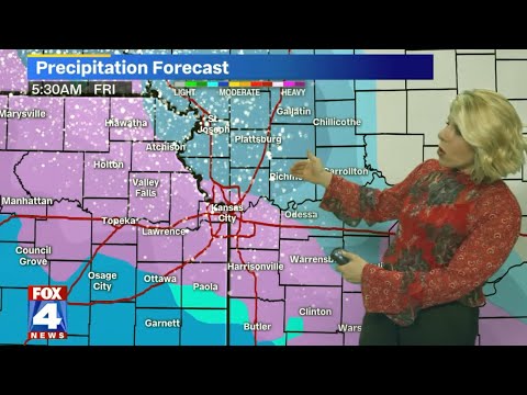 As winter storm approaches, colder air moves into Kansas City