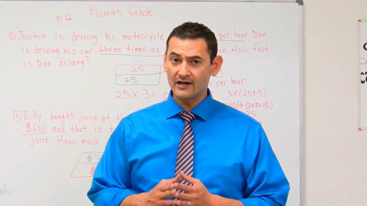 4th Grade Math Word Problems: Multiplication, Multiplicative Comparison Word Problems