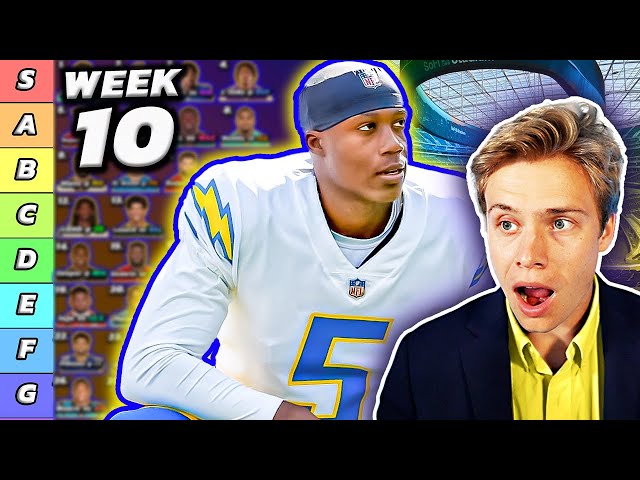NFL Fantasy Football Week 10: Wide receiver rankings NFL Fantasy Football Week 10: Wide receiver rankings