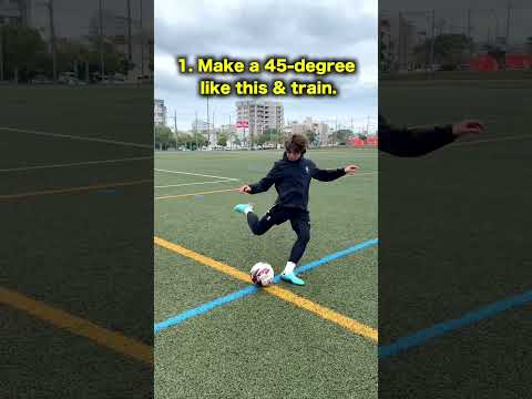 3 TIPS for LONG PASS!!🦵⚽️#football #soccer #shorts