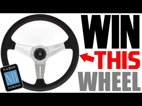 NARDI Steering Wheel GIVEAWAY!