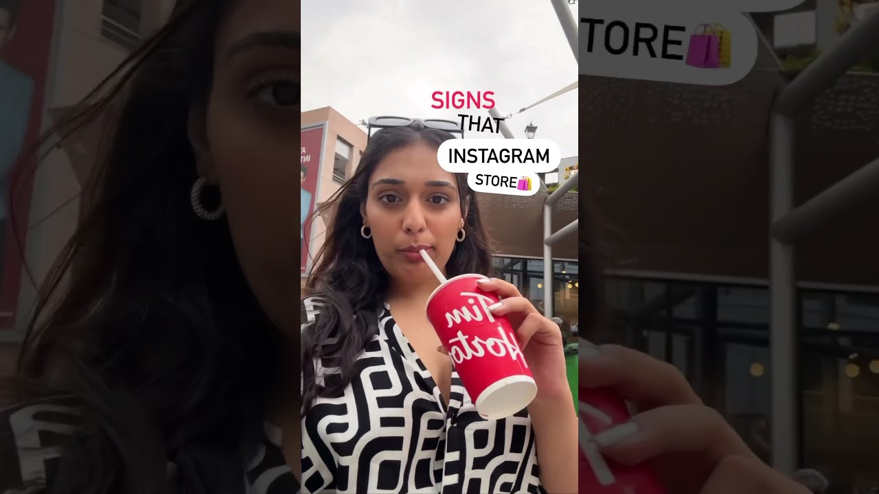 Sign the instagram store is a scam!! Read the pinned comment