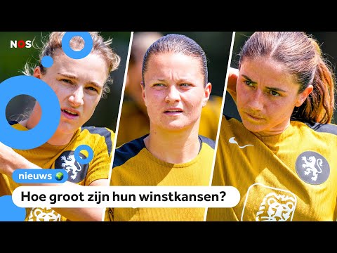 Oranjevrouwen bereiden zich voor op EK voetbal