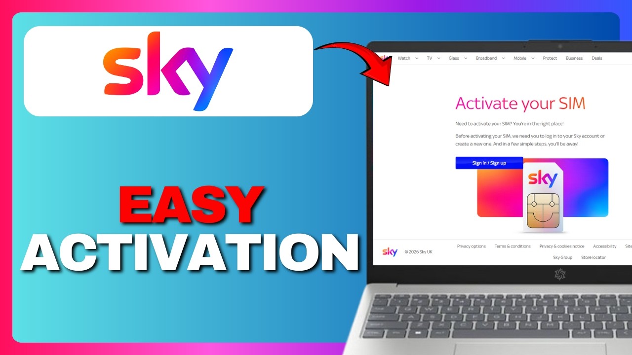How To Activate Sky SIM Card - Step-by-Step Activation Guide (Full Guide) 2026!