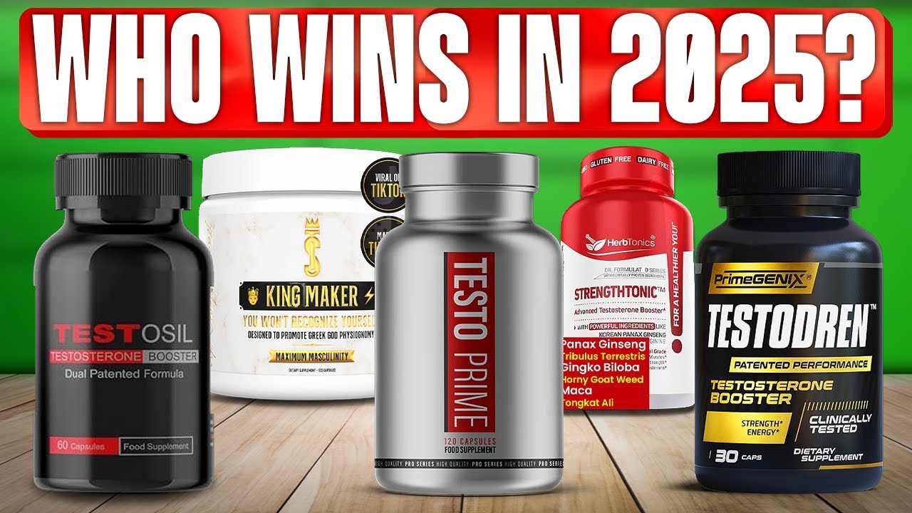 TOP 5 Best Testosterone Boosters 2025