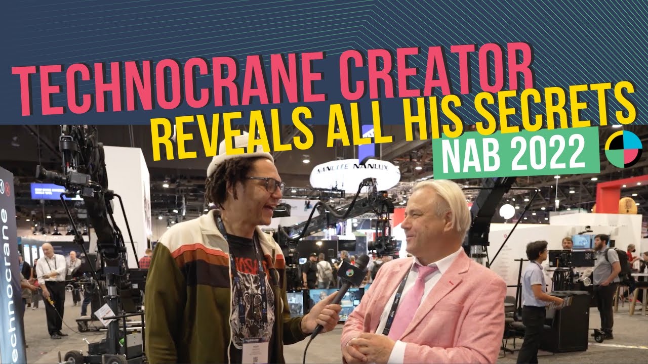 Technocrane Creator Horst Burbulla Reveals All His Secrets at NAB 2022 (Full Interview)