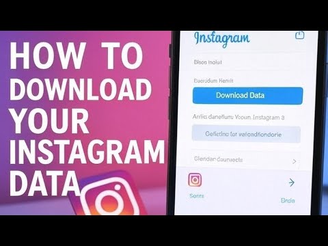How to Download your Instagram Data (2024 UPDATE) Full Guide