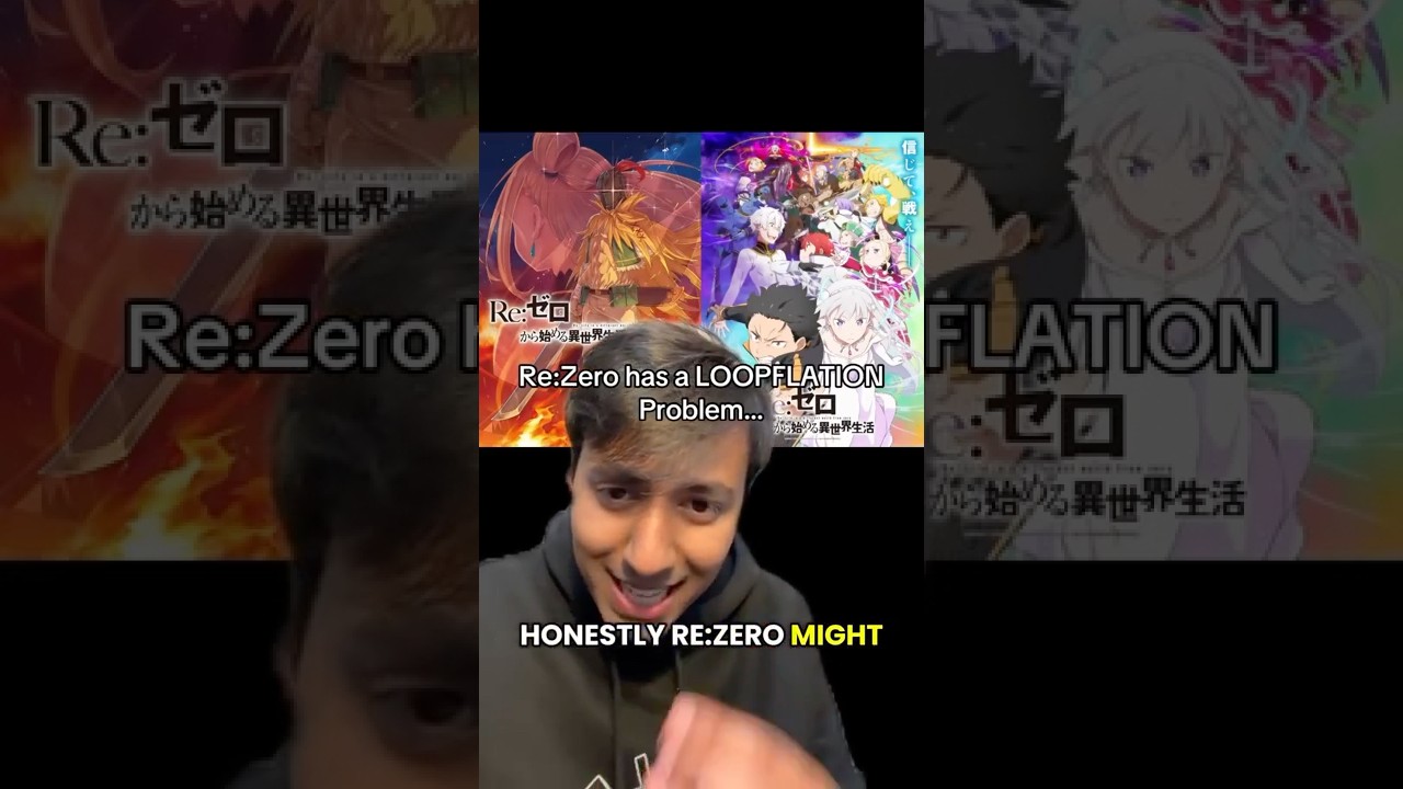 Re:Zero has a LOOPFLATION problem… #rezero #anime #isekai #lightnovel #tbate #lotm #orv