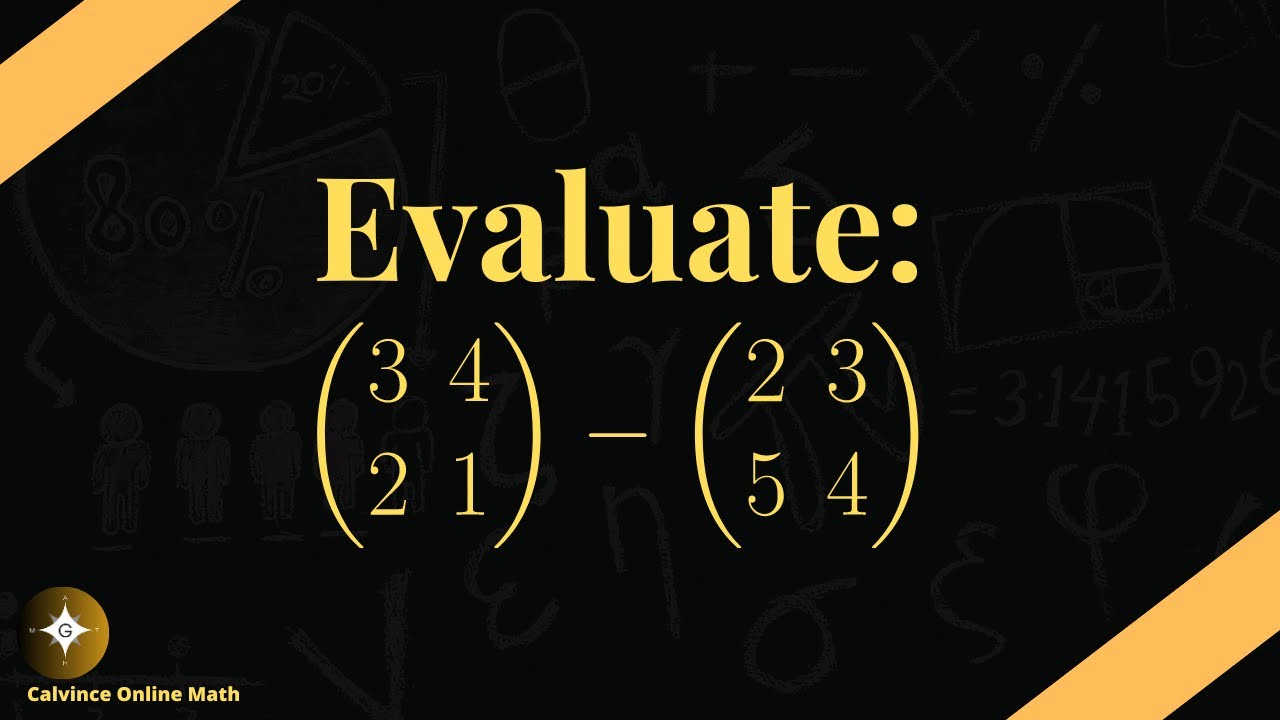 Mastering Matrix Subtraction: Unlocking the Secrets of Linear Algebra