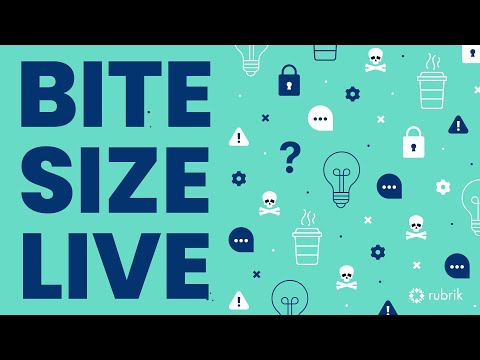 Rubrik Bitesize Live - The Evolution Of Cyber Attacks
