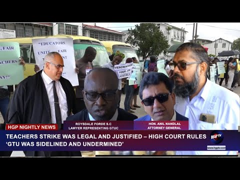 TEACHERS STRIKE WAS LEGAL AND JUSTIFIED – HIGH COURT RULES