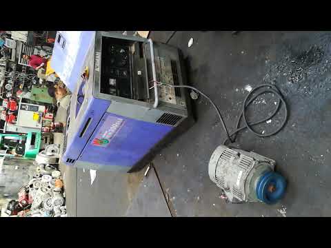 Airman welding genset 300 A 10 kva silent type test run