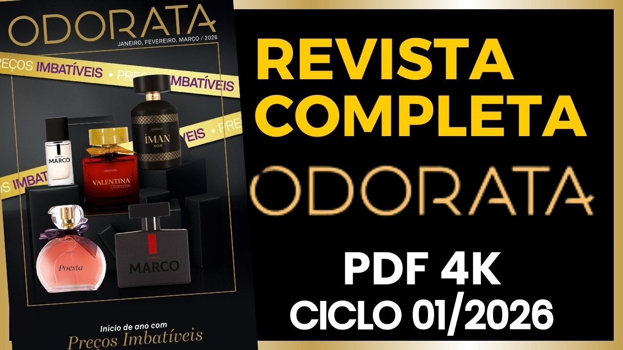 Revista ODORATA | Ciclo 01  | PDF 4K