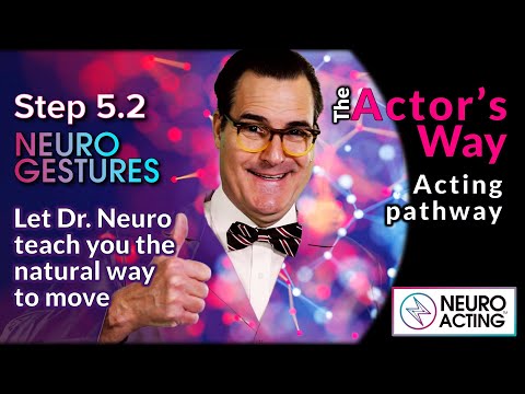 How to make gestures naturally | THE ACTOR'S WAY | Step 5.2