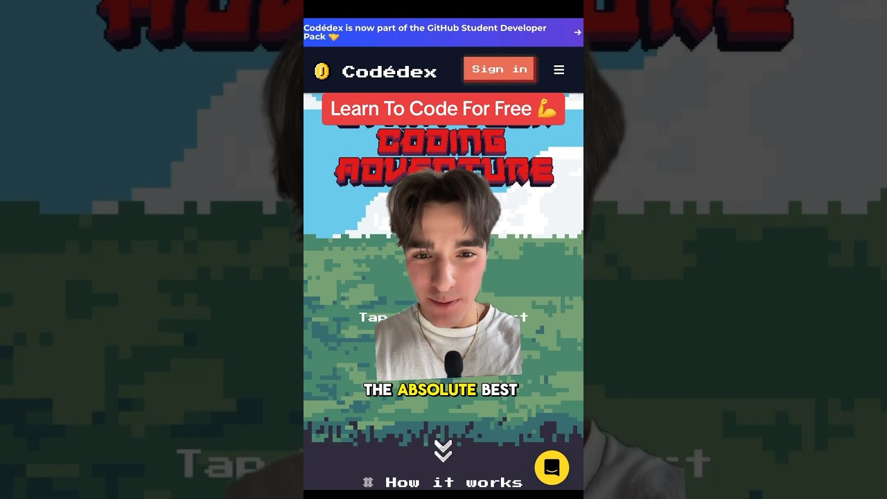 Codédex makes learning to code so fun, couldn’t recommend it more for beginners #coding #learntocde