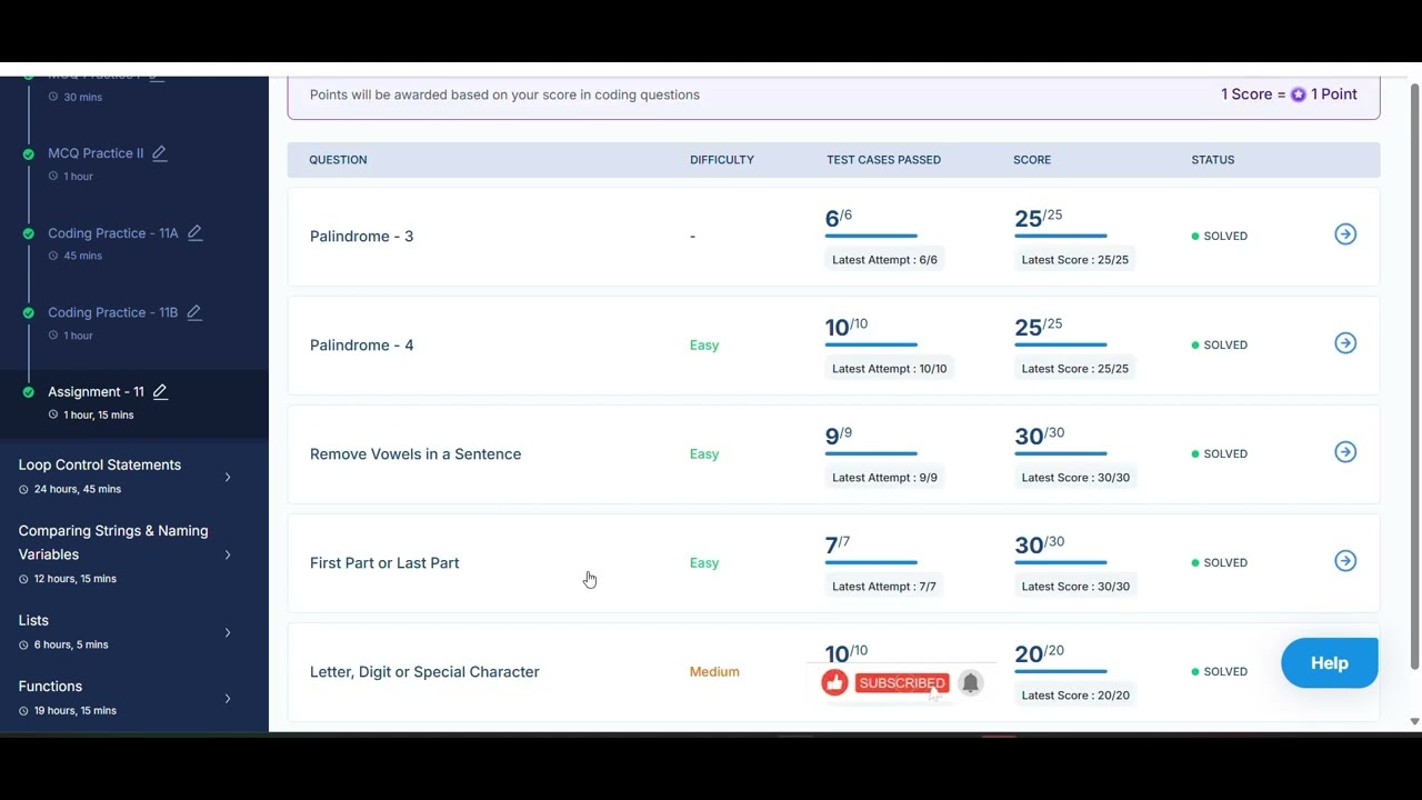 Python | Assignment-11 | Loops | NxtWave | CCBP4.0