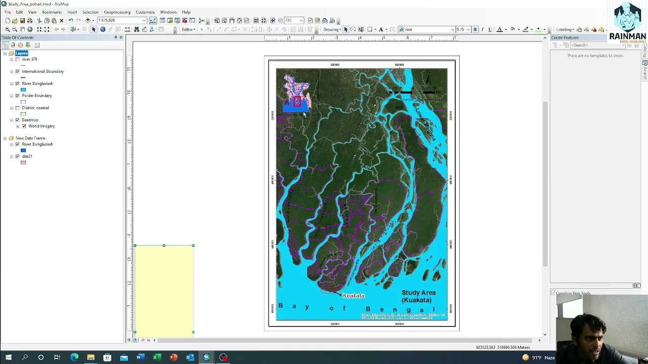 How to remove service layer from map || ArcGIS || GIS mapping|| Rainman